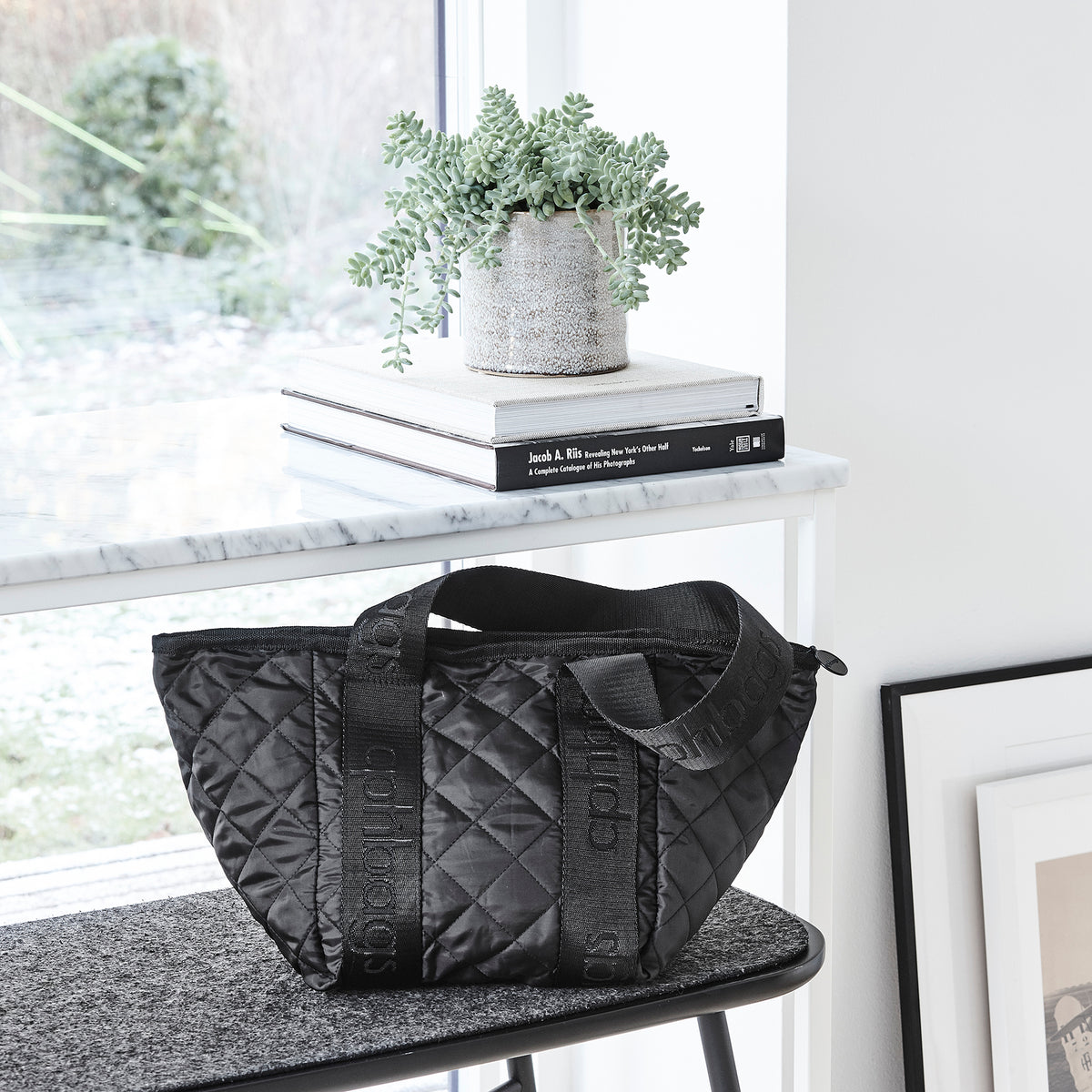 Stoftaske | Skuldertaske med mange rum → Bestil her